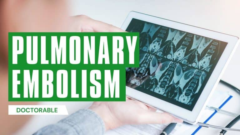 Pulmonary Embolism: Causes, Diagnosis and Management